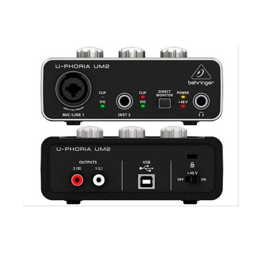 BEHRINGER U-PHORIA UM2 Interfaz De Audio - Loopstore