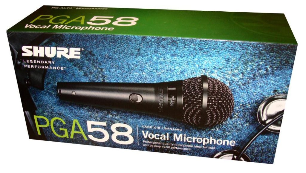 SHURE PGA 58-LC Micrófono Vocal Dinámico Cardioide - Loopstore