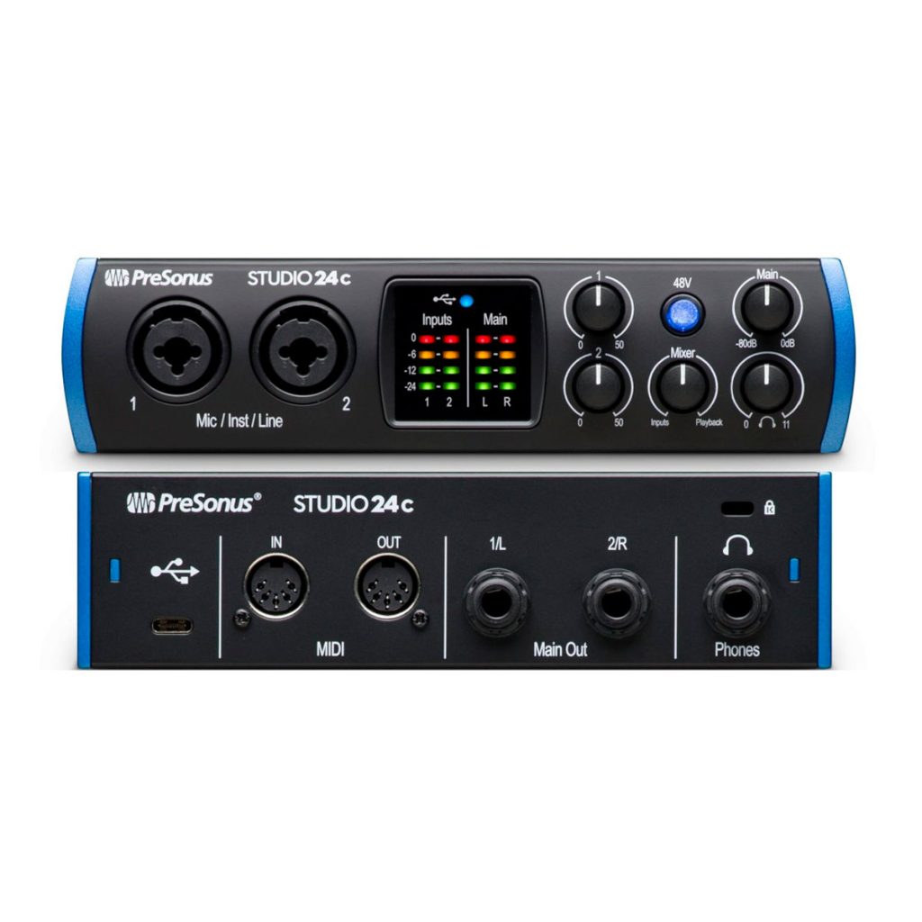 PRESONUS STUDIO 24C INTERFAZ DE AUDIO USB - Loopstore