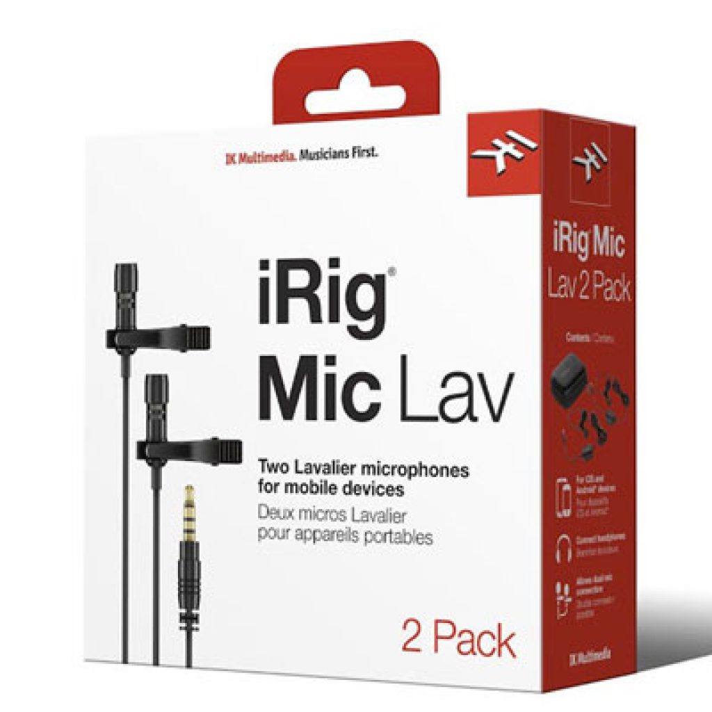 IRIG MIC LAV Lav Micrófono De Solapa Compacto Para Celular - Loopstore