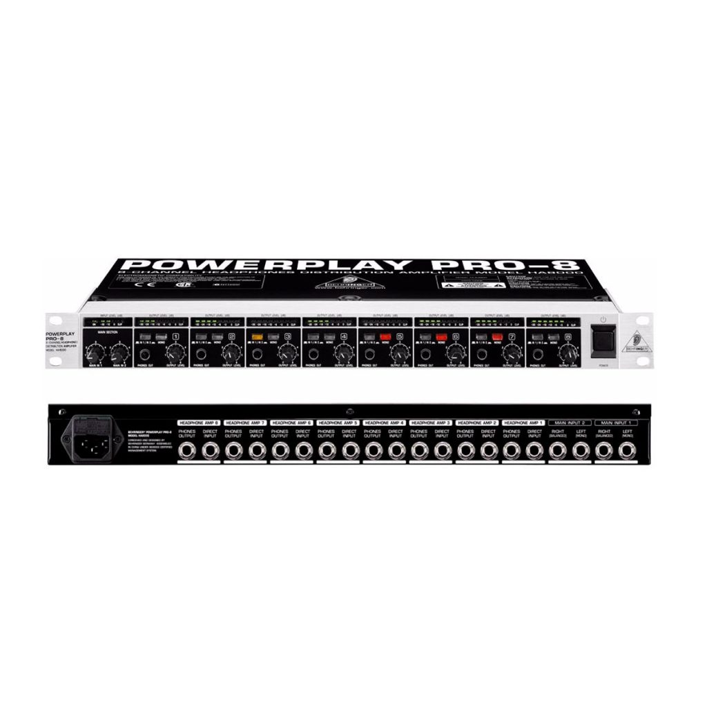 BEHRINGER HA8000 Amplificadores de audífonos - Loopstore