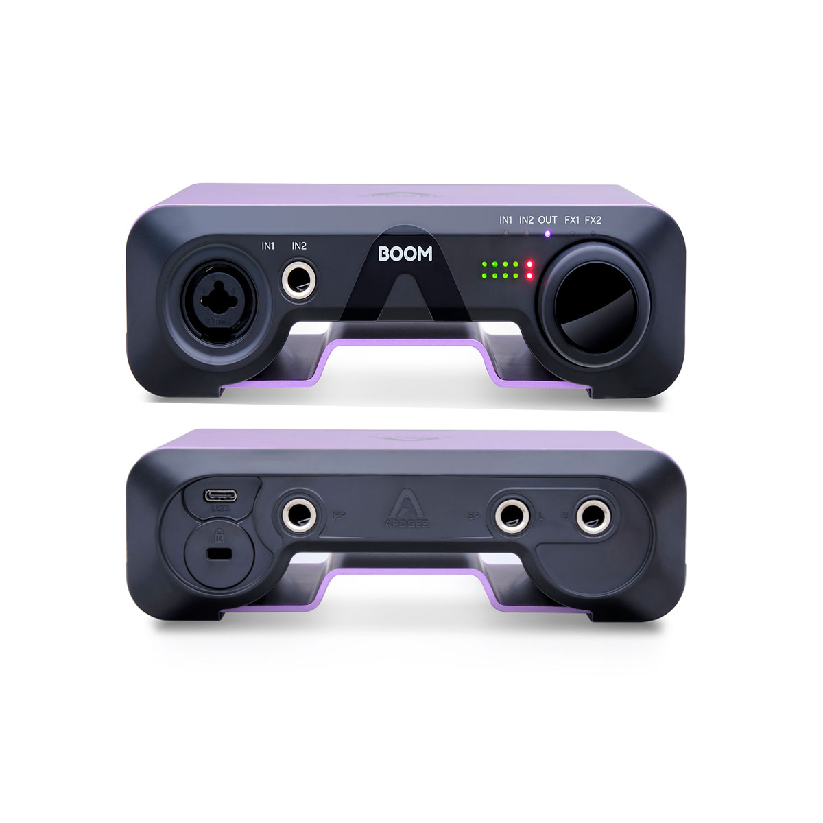 APOGEE BOOM 2×2 USB Audio Interface with Hardware DSP FX - Loopstore